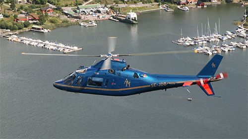 Helicopter Agusta 109 | Bendix Air Charter AB